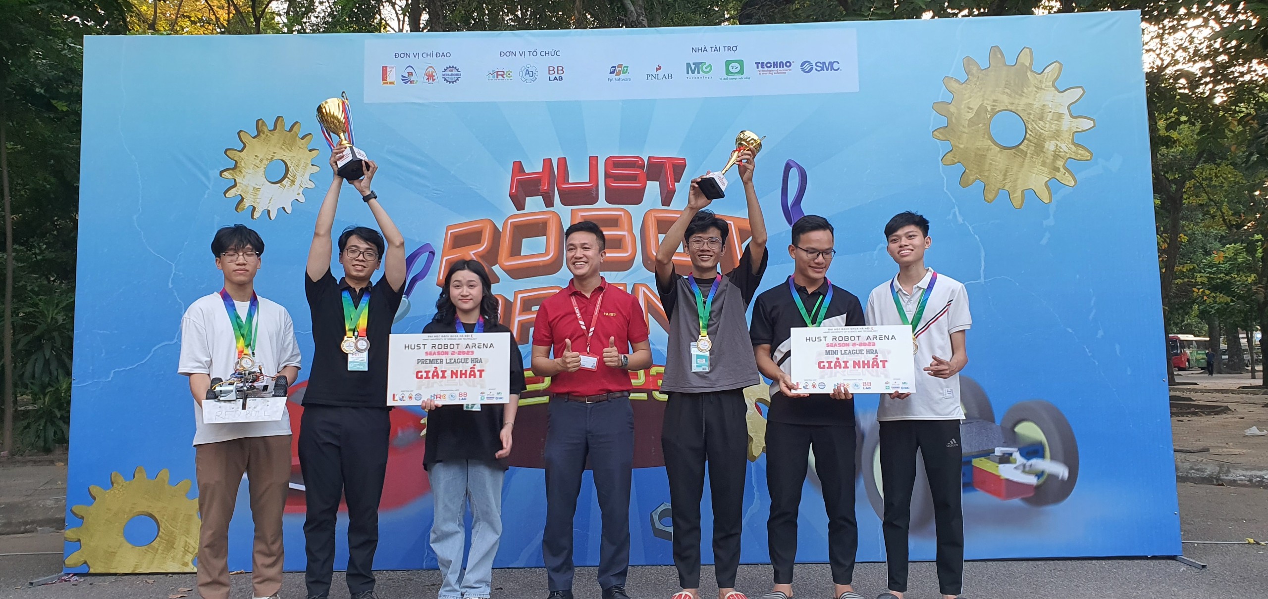 Hust Robot Arena 2023: Kết nối, kích hoạt đam mê robot, phong trào DIY ...